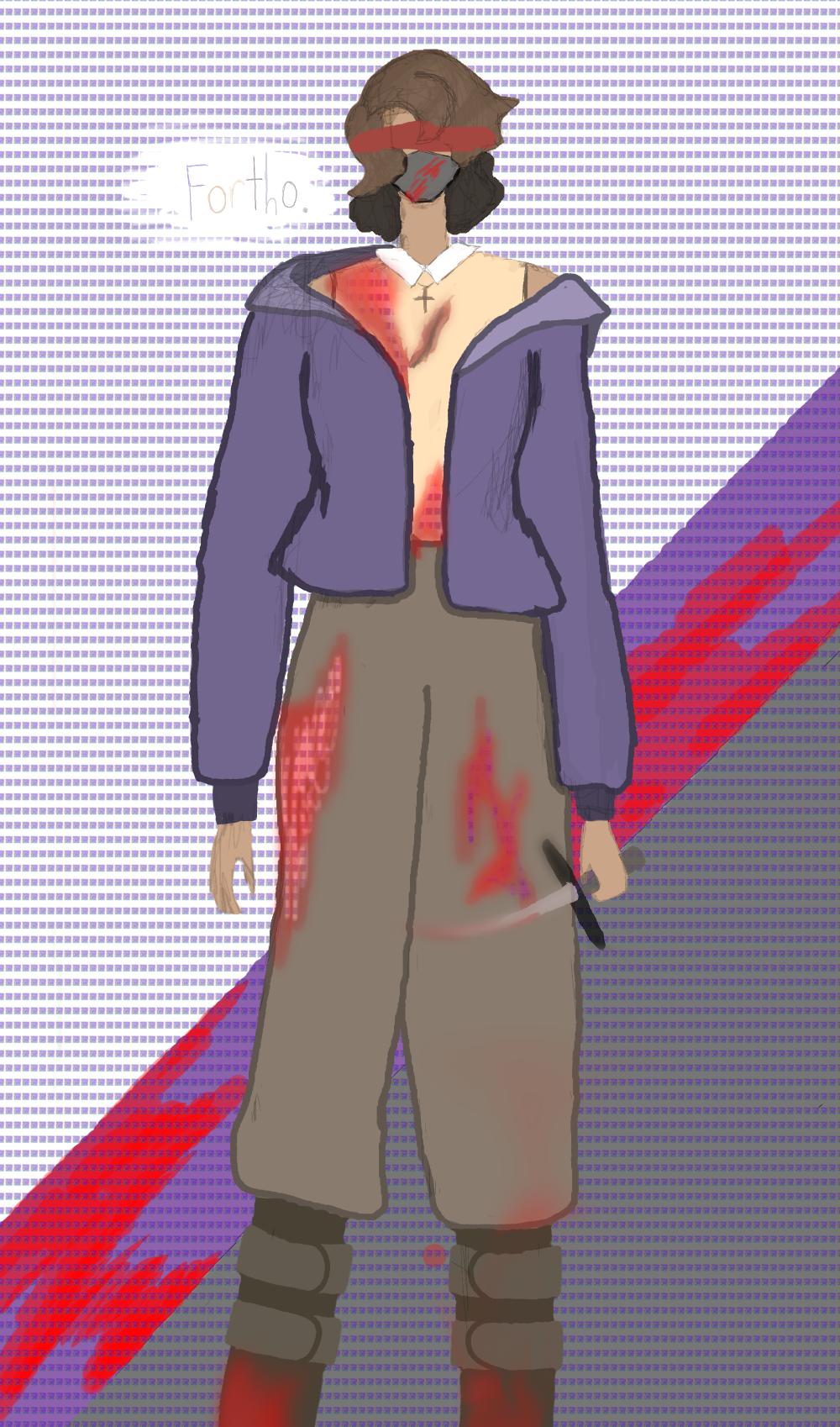 “Silence is what I do best.” -Pleaser - ibisPaint