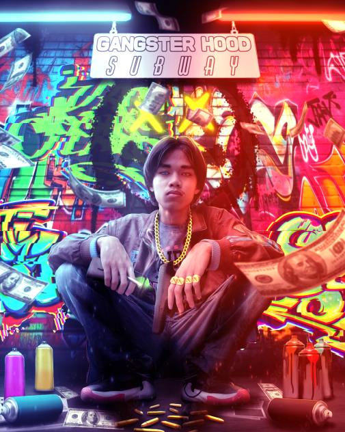 Gangster Hood - ibisPaint