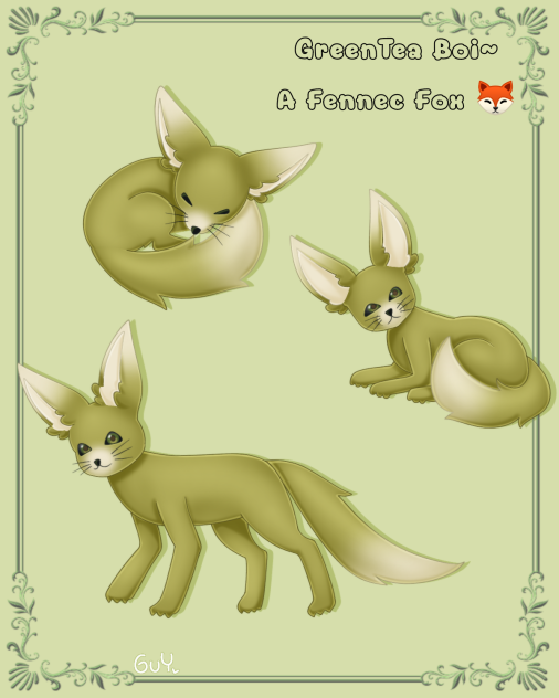 Fennec Fox [ GreenTea Boi ] - ibisPaint