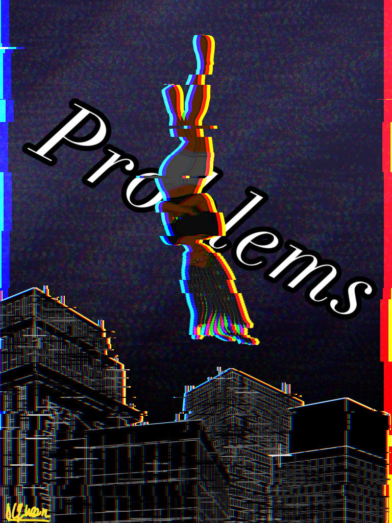 Problems(falling girl) - ibisPaint