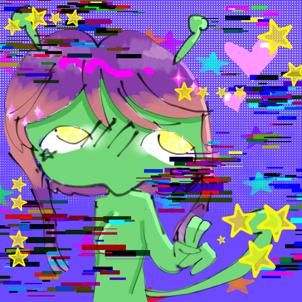 Alien oc 🍔🧀 - ibisPaint