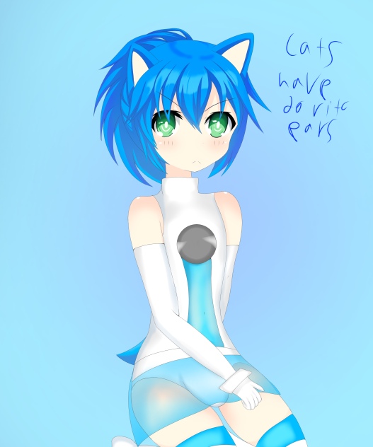 Blue heart - ibisPaint