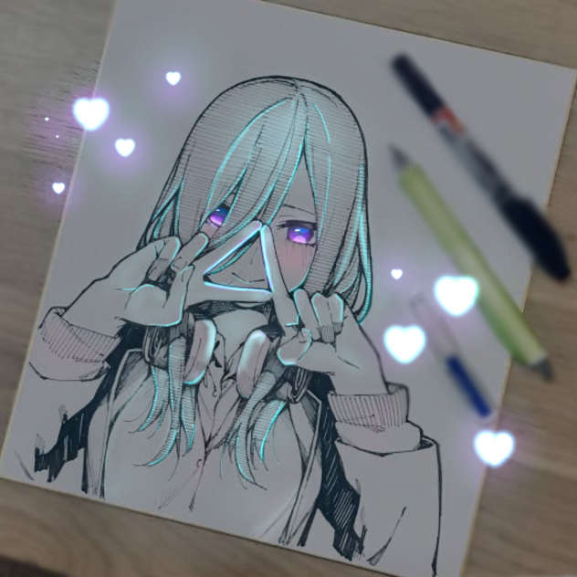 Miku Glow art - ibisPaint