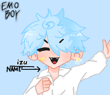 my new character IZU - ibisPaint