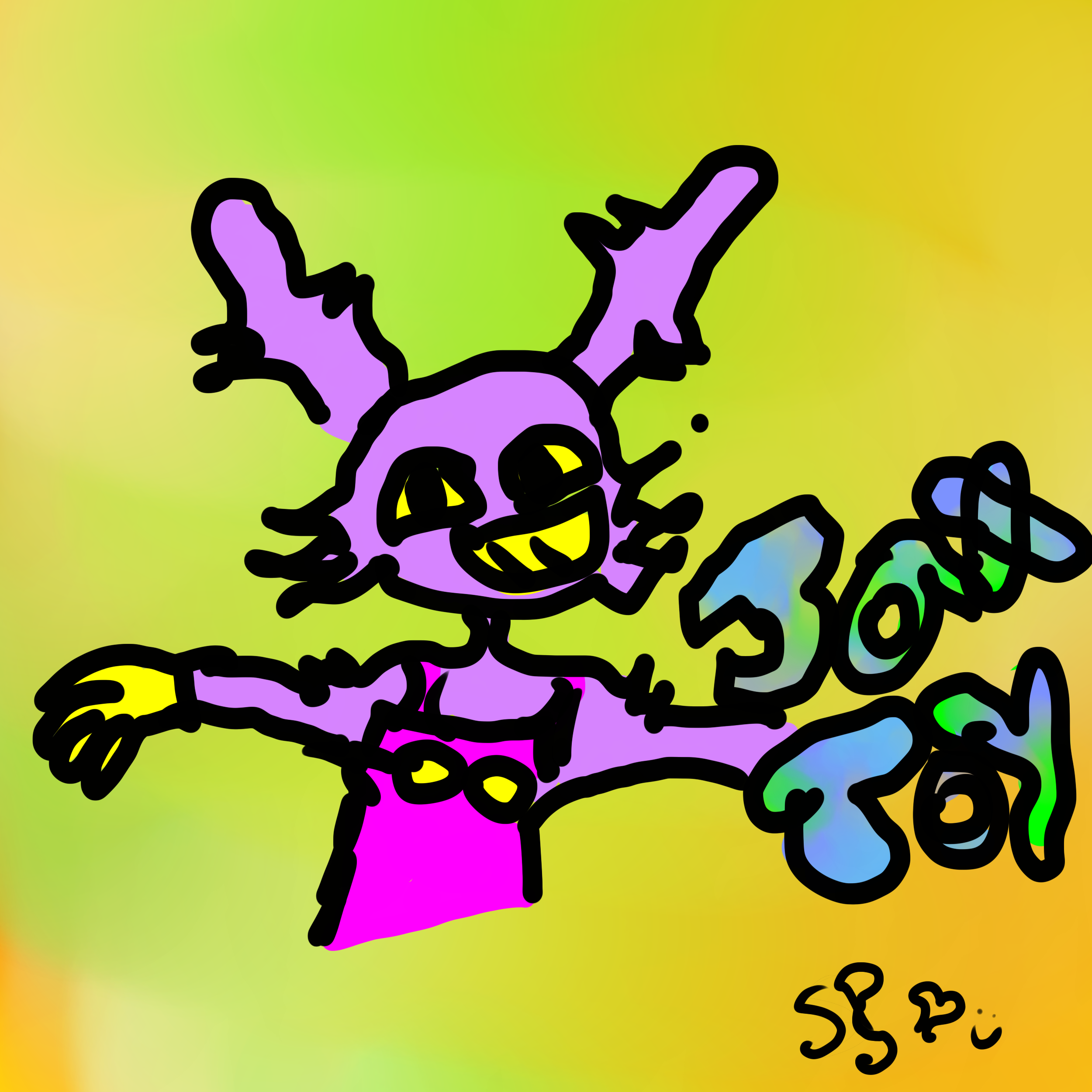 Jax toy - ibisPaint