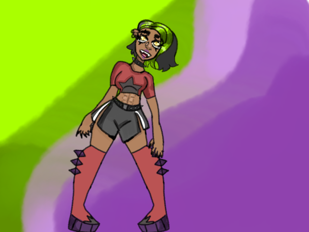 human roxanne wolf - ibisPaint