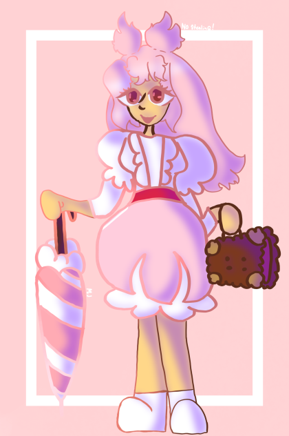 🌸🌺Cherry blossom cookie!🌺🌸 - ibisPaint