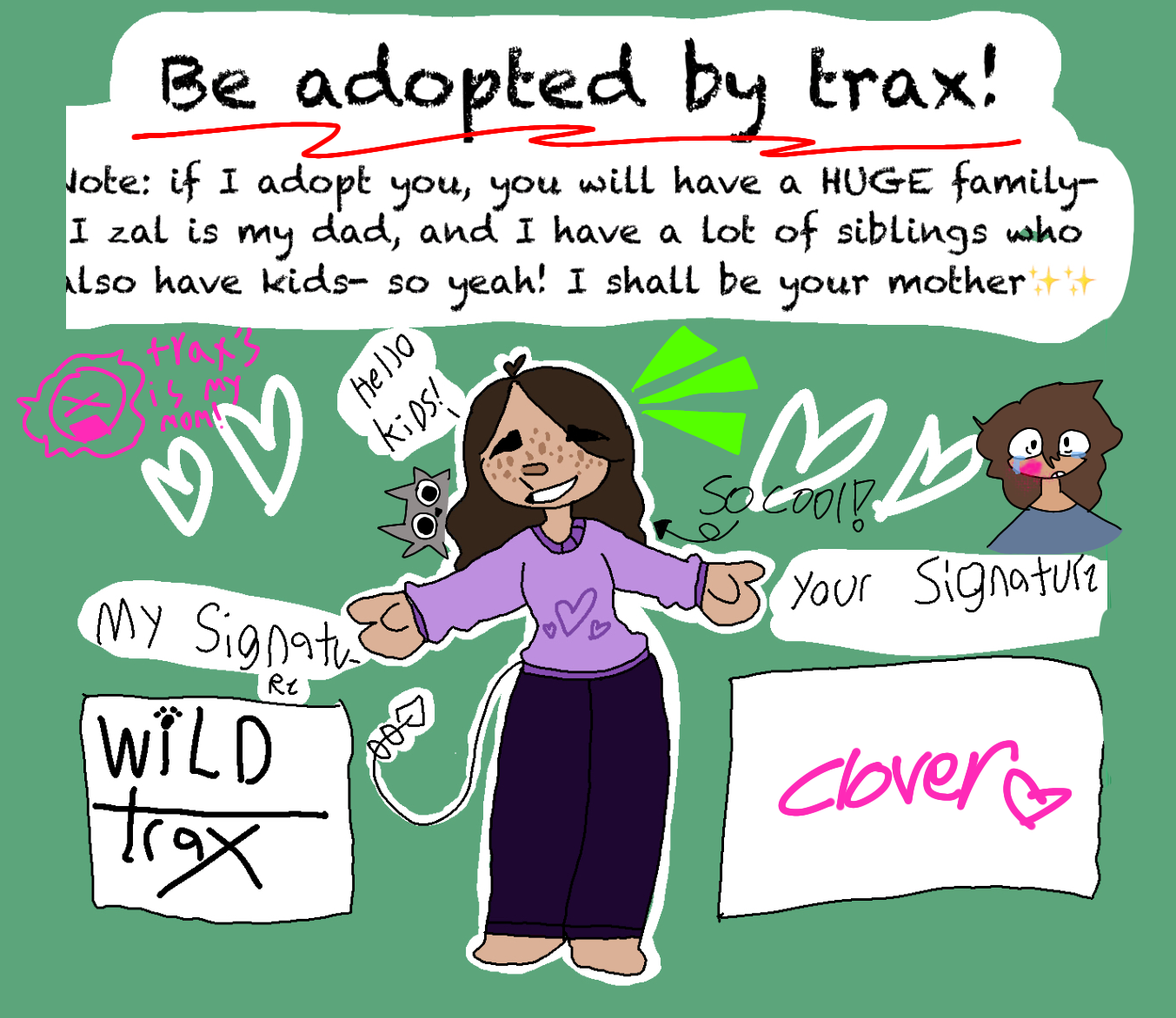 Trax is now my mother 😄 - ibisPaint