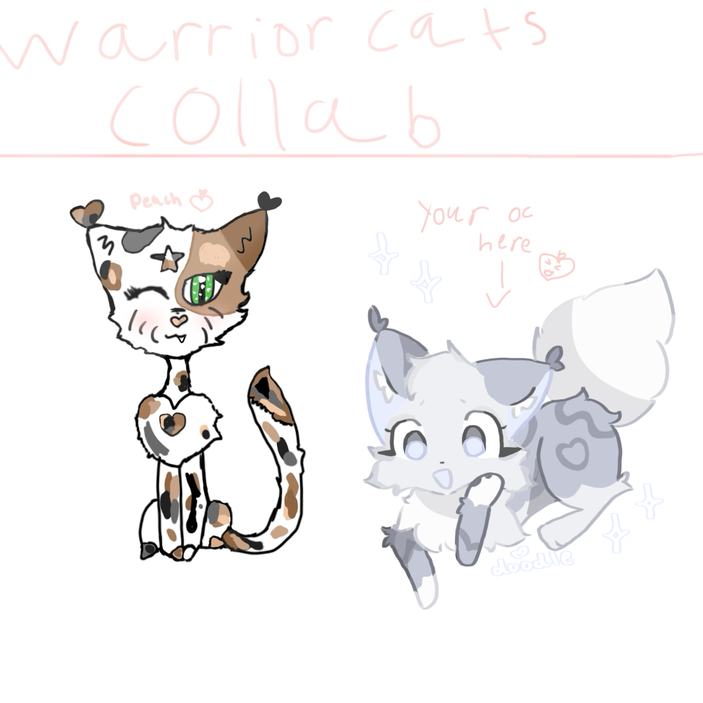 Warrior cats collab with Peach! - ibisPaint
