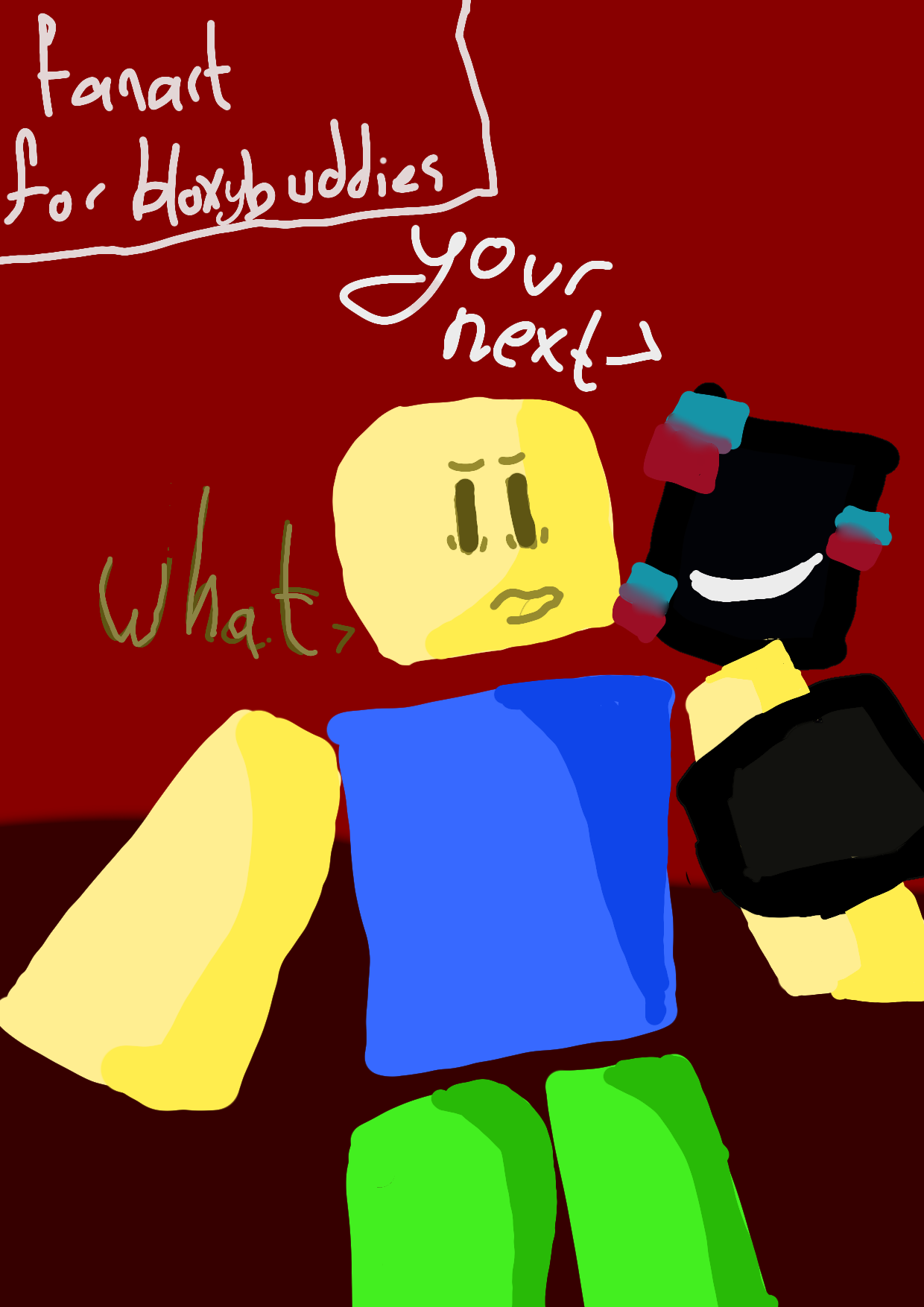 for bloxy buddies #bloxybuddiesfanart - ibisPaint