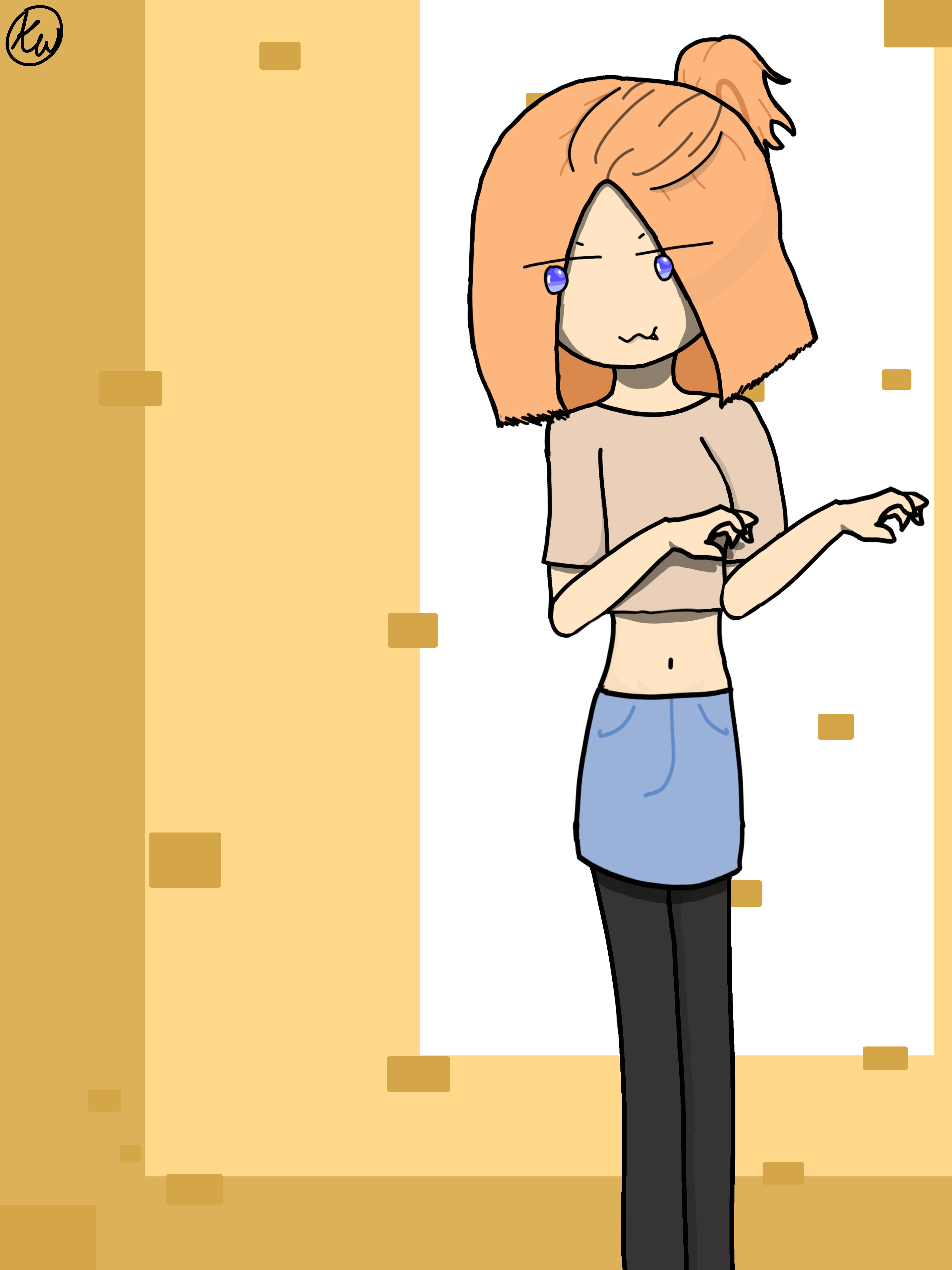 devious cat smirk - ibisPaint