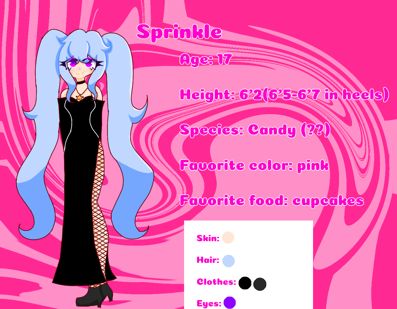 Sprinkle's Ref. sheet - ibisPaint
