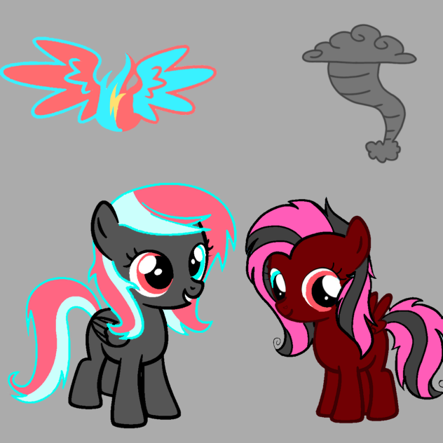 fast lighting and dust storm - ibisPaint