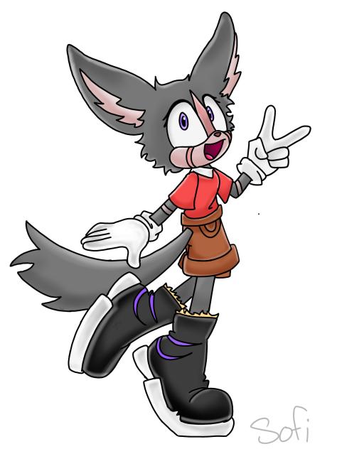 My sonic oc! - ibisPaint