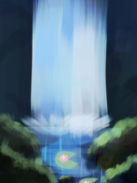 Waterfall - ibisPaint