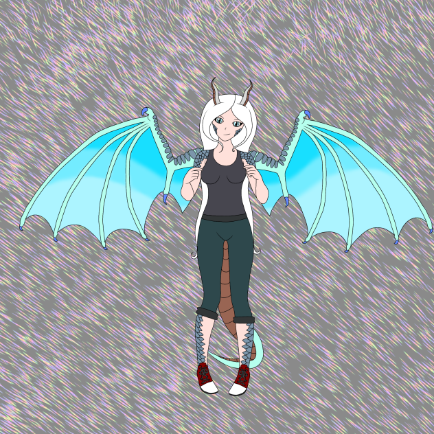 Human version for leaf ice wing hybrid - ibisPaint