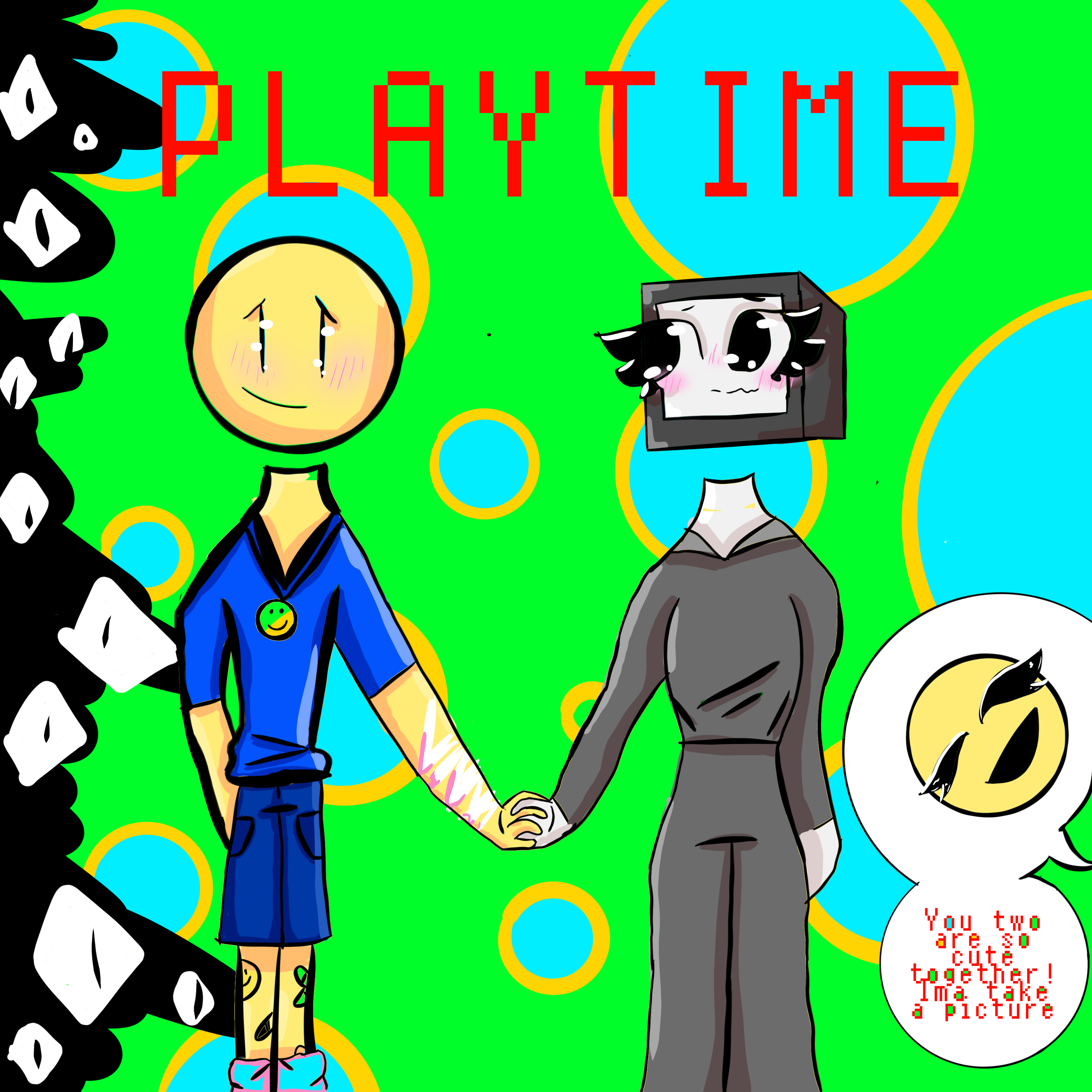PLAYTIME fanart!!! - ibisPaint