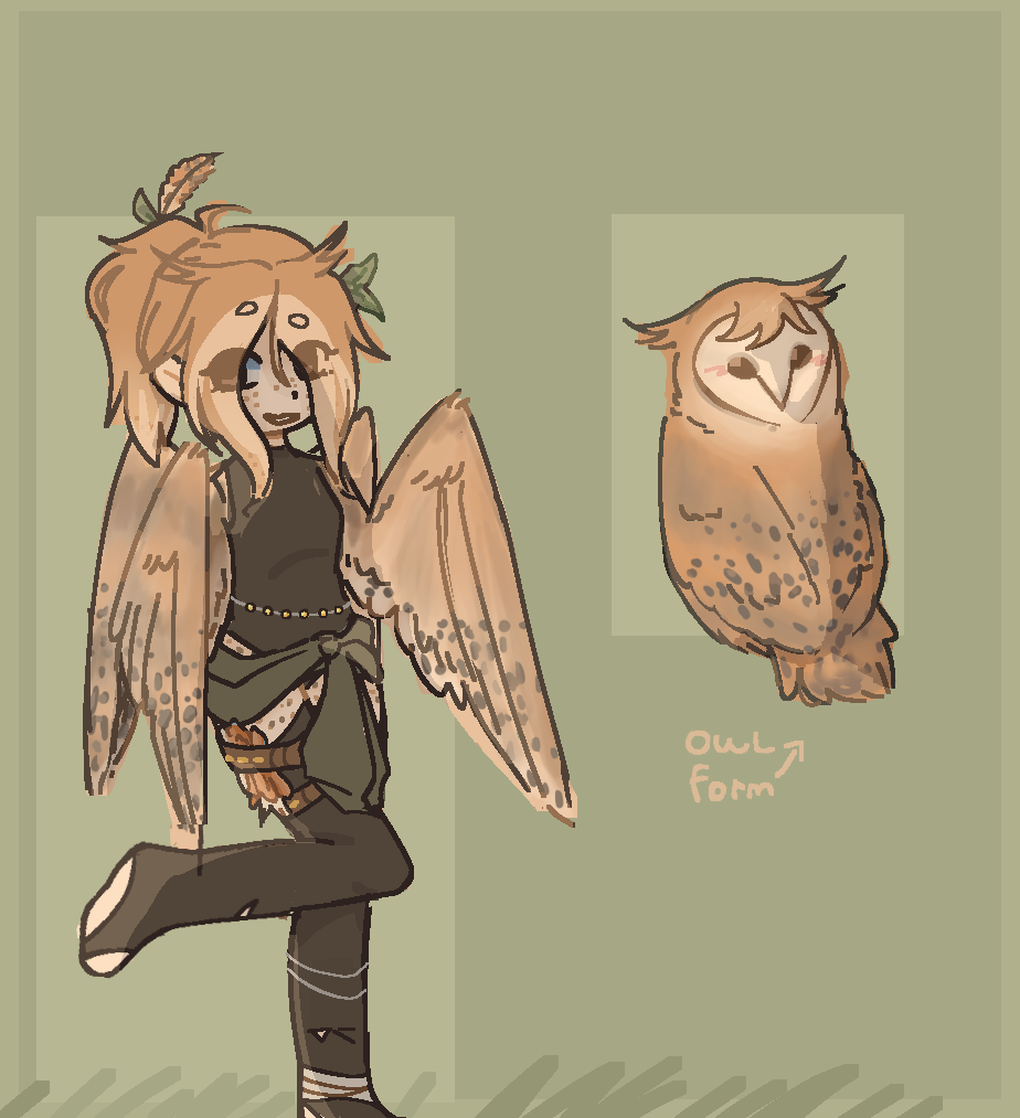 owl girlie 🦉 - ibisPaint