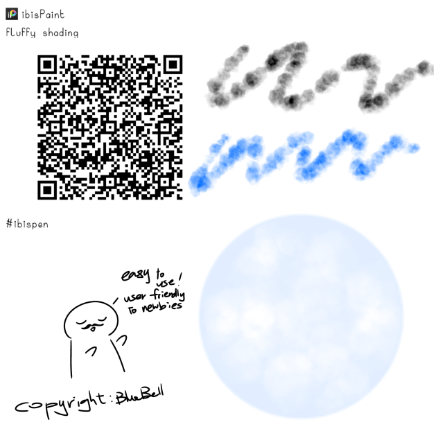 Fluffy shading pen!! - ibisPaint