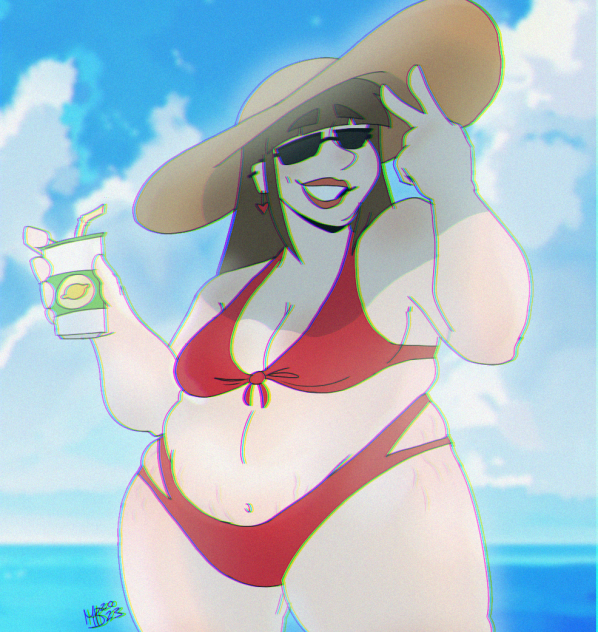 fun in the sun - ibisPaint