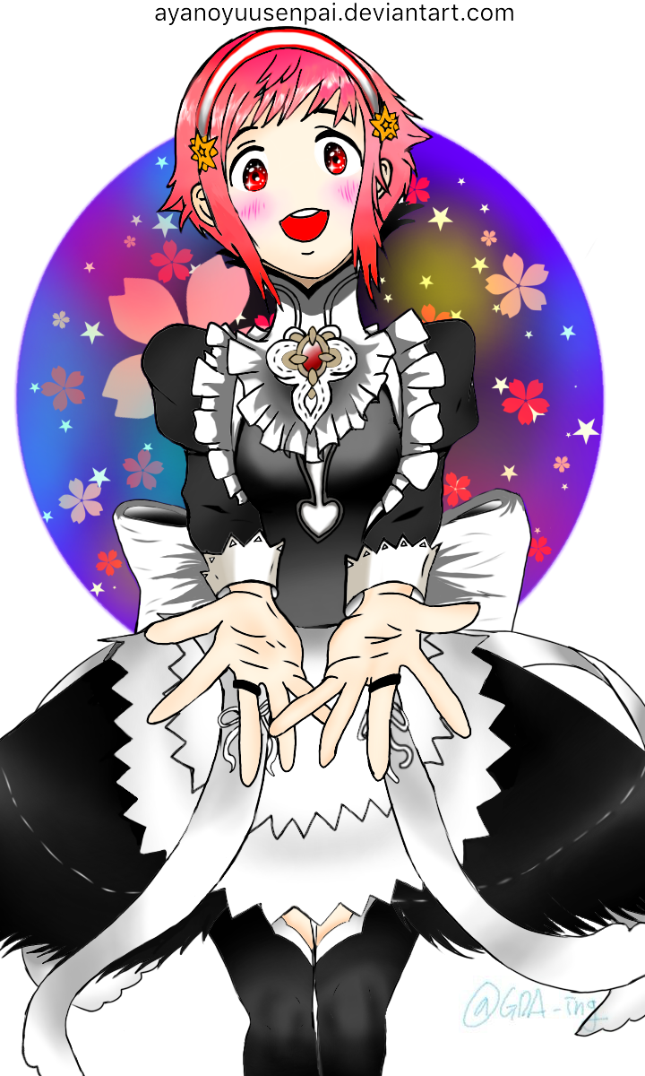 Sakura The Maid - ibisPaint