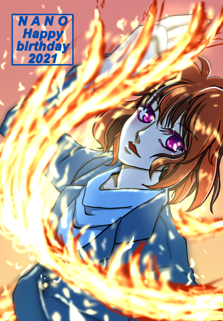 NANOさん2021誕生日 - ibisPaint