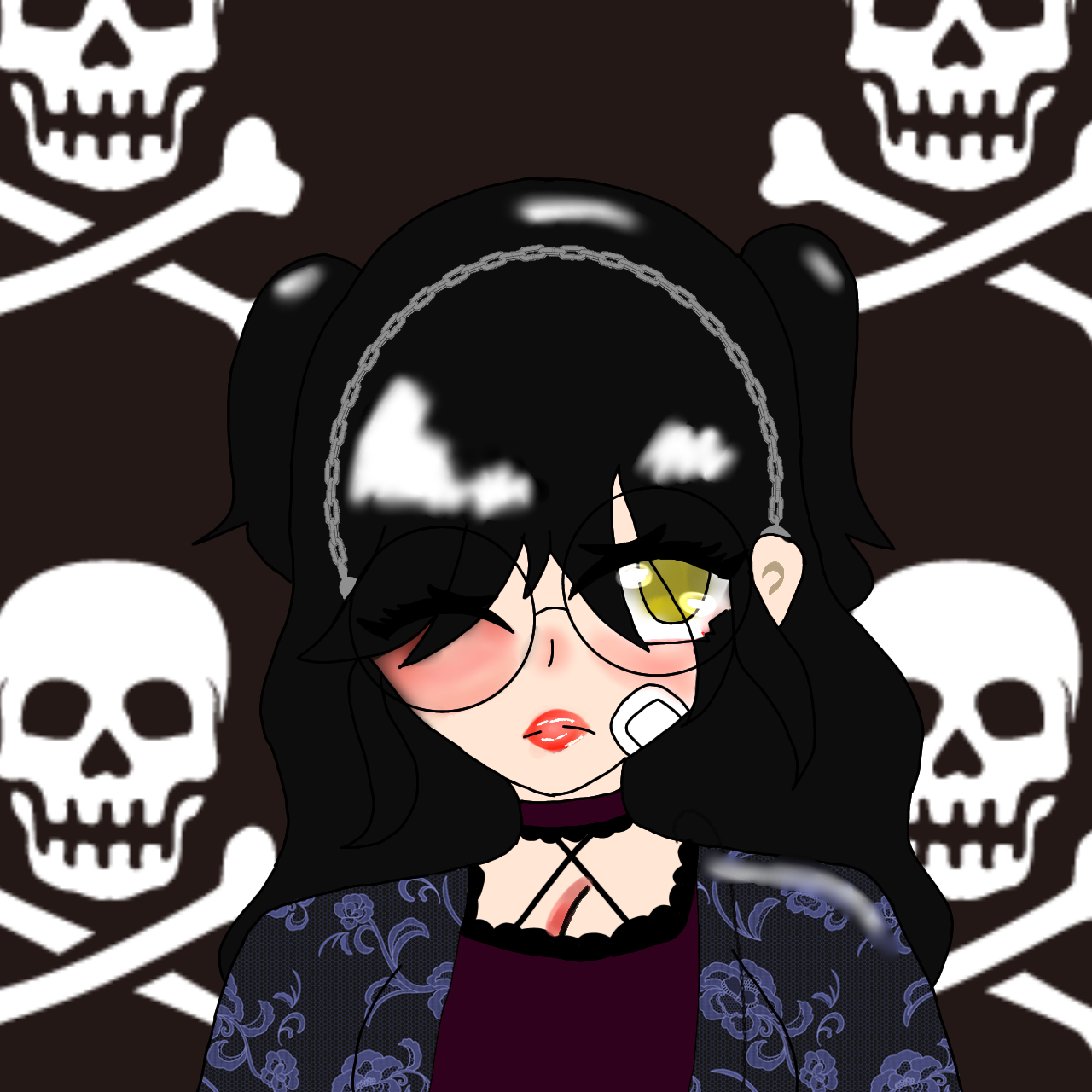 Goth Girl🫶🖤💀🫣 - ibisPaint