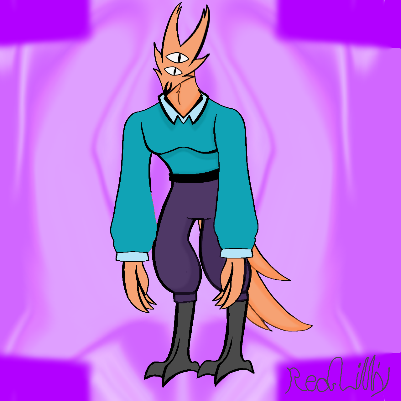 bird fella redraw - ibisPaint