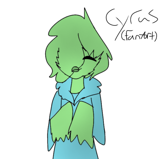 Green Bird (Cyrus Fanart) - ibisPaint