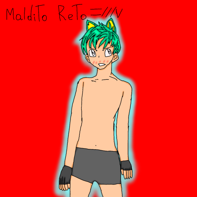 Maldito Reto, odio este reto. - ibisPaint