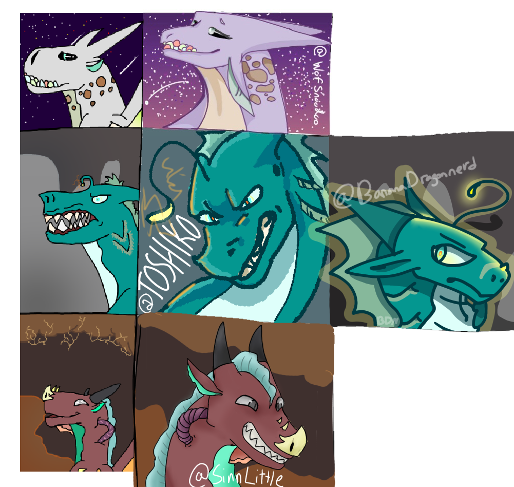 IDYD Collab - Dragons - ibisPaint