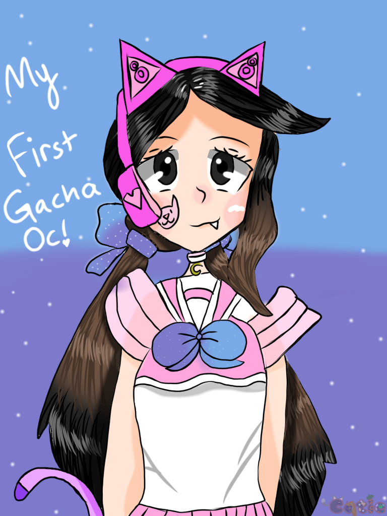 Drawing My First Gacha Oc - ibisPaint