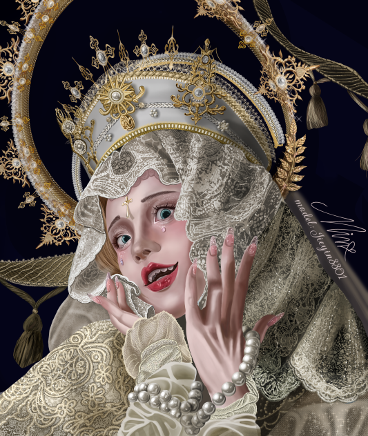 drawing Lady Justice cos by Jieyin8801 - ibisPaint