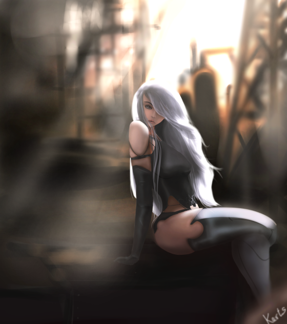 Yorha type A No.2 (A2) - ibisPaint
