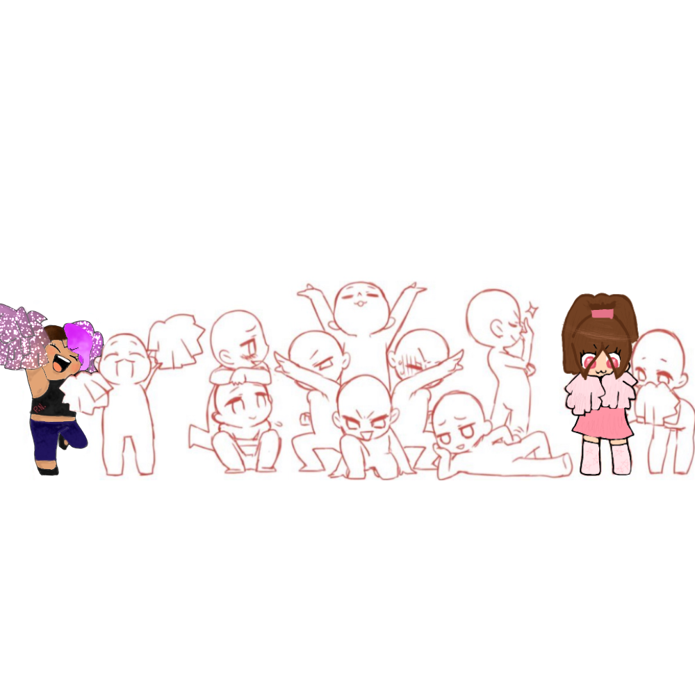 Cheerleading collab! - ibisPaint