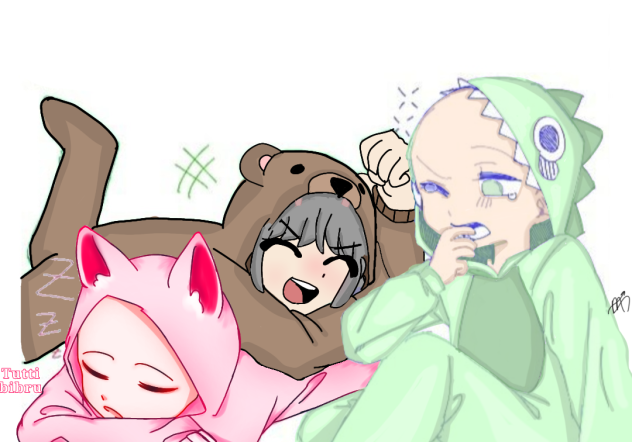Sleepover Collab - ibisPaint