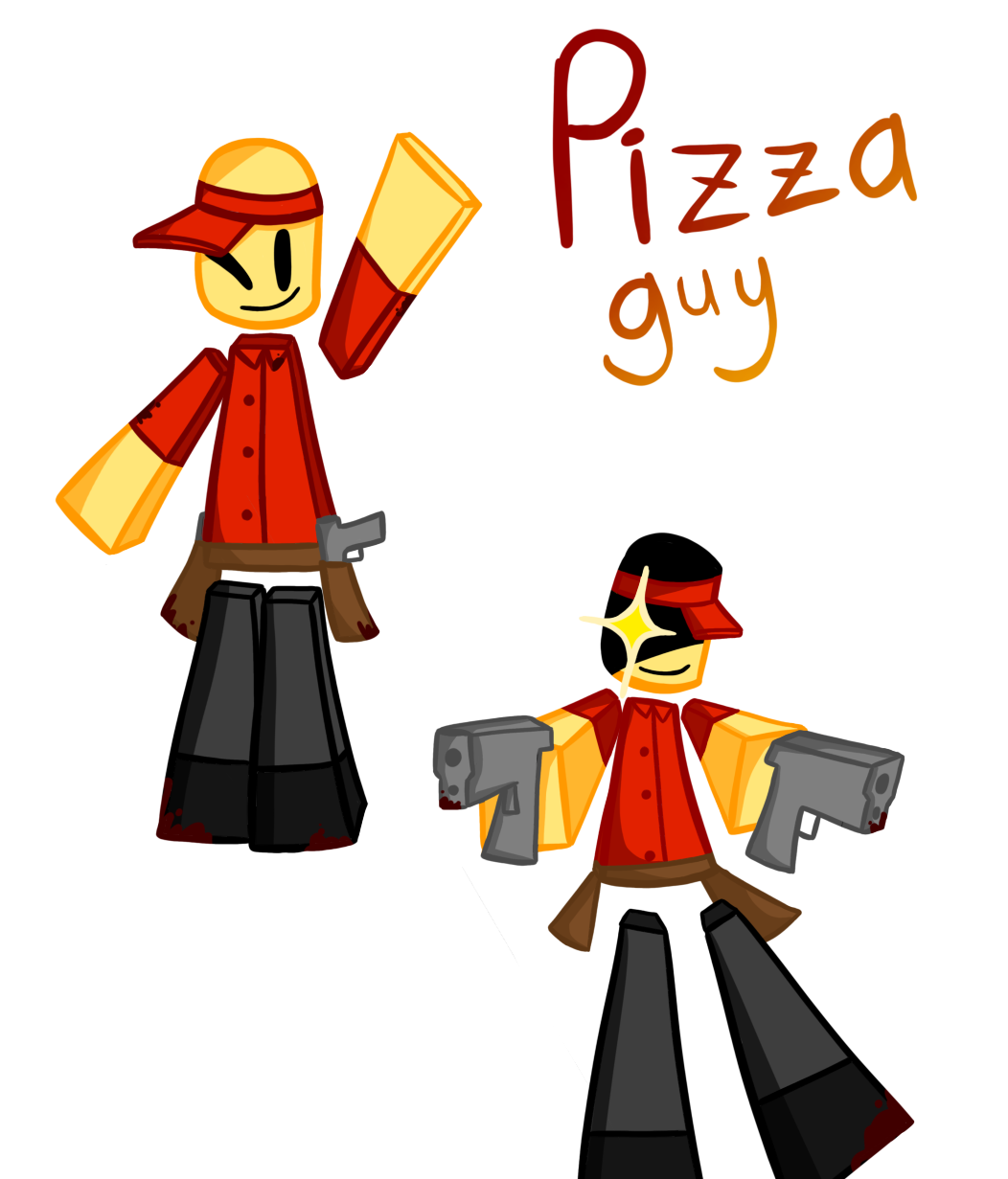 Enter the pizza guy - ibisPaint