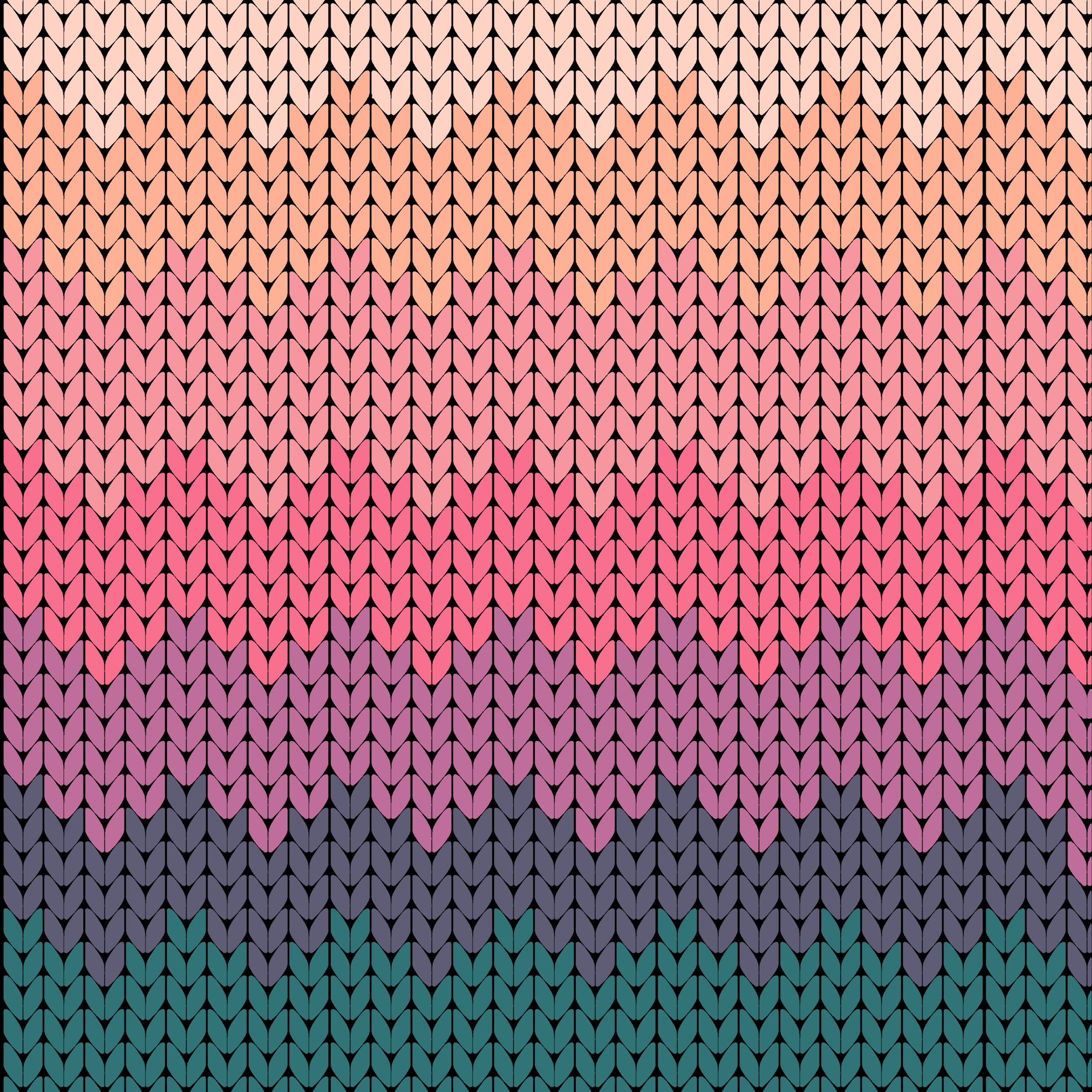 Knitted Colorful Pattern 2 - ibisPaint