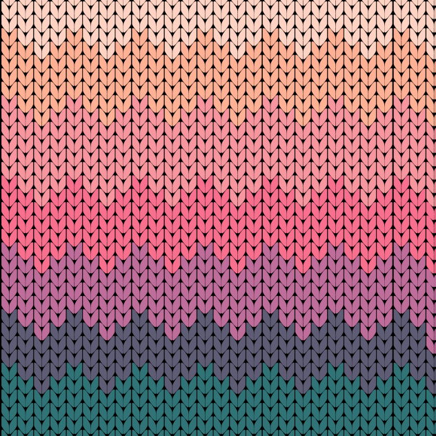 Knitted Colorful Pattern 2 - ibisPaint