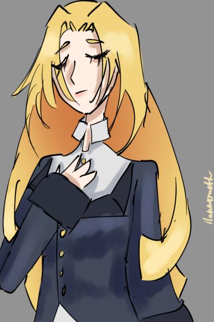 HE IS SO GIRLY OML - ibisPaint