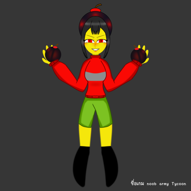 Fire bomb noob - ibisPaint