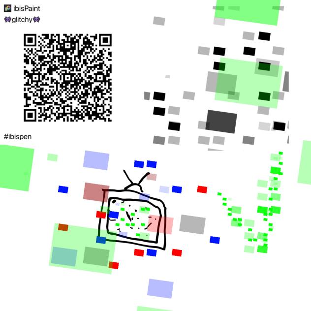 Glitchy brush - ibisPaint