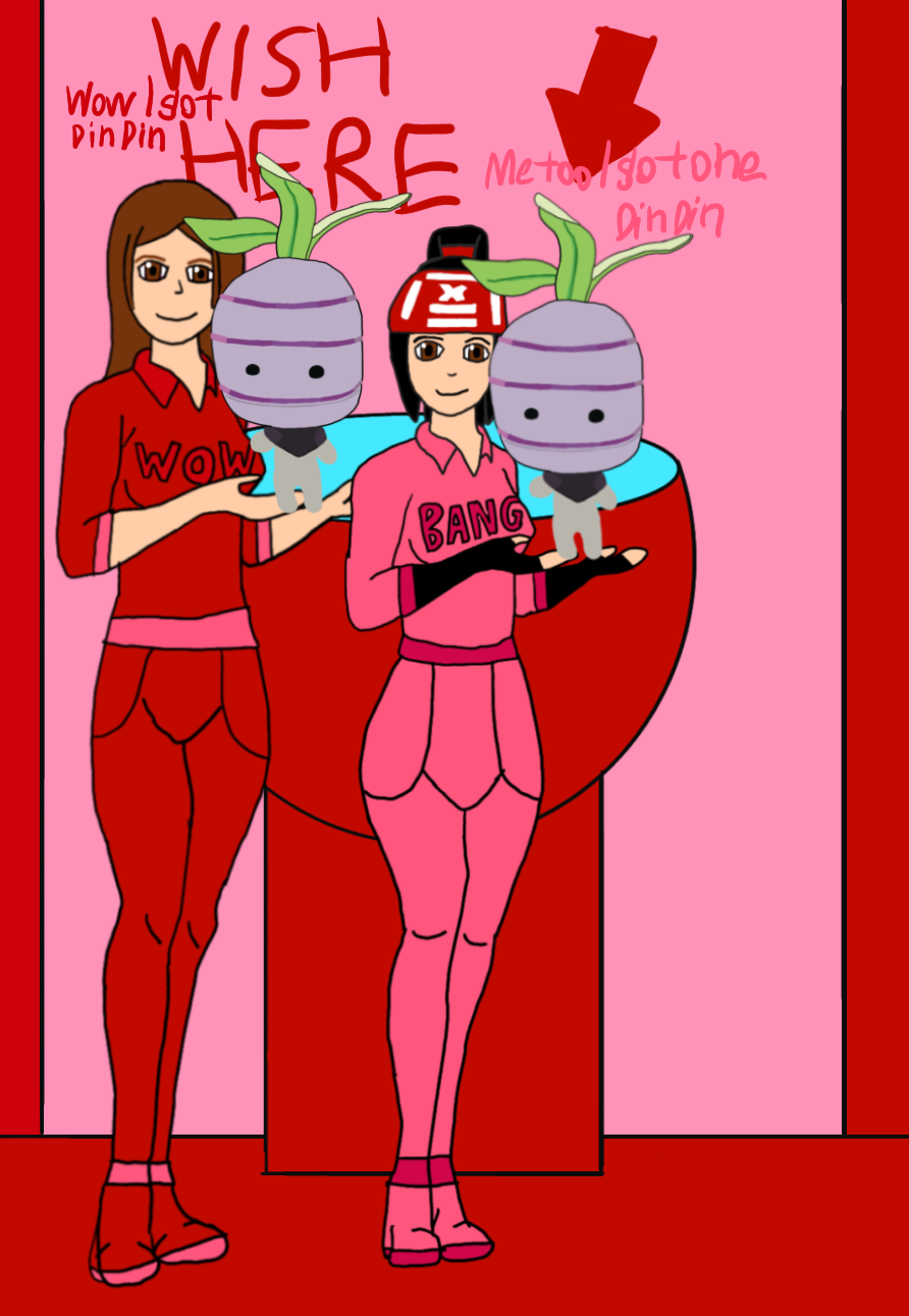 Wendy And Suzume Wishing Well Magic. - ibisPaint