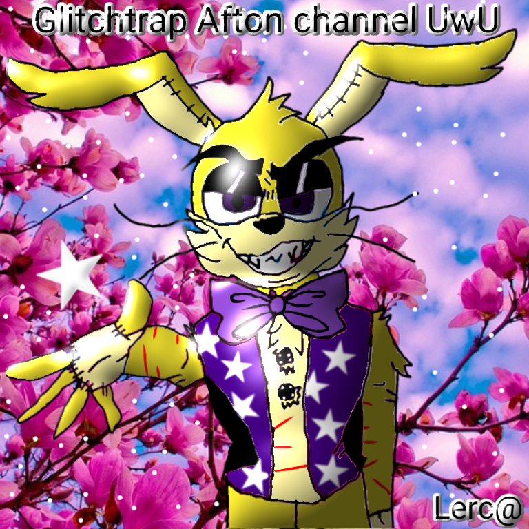 Glitchtrap Afton channel UwU - ibisPaint