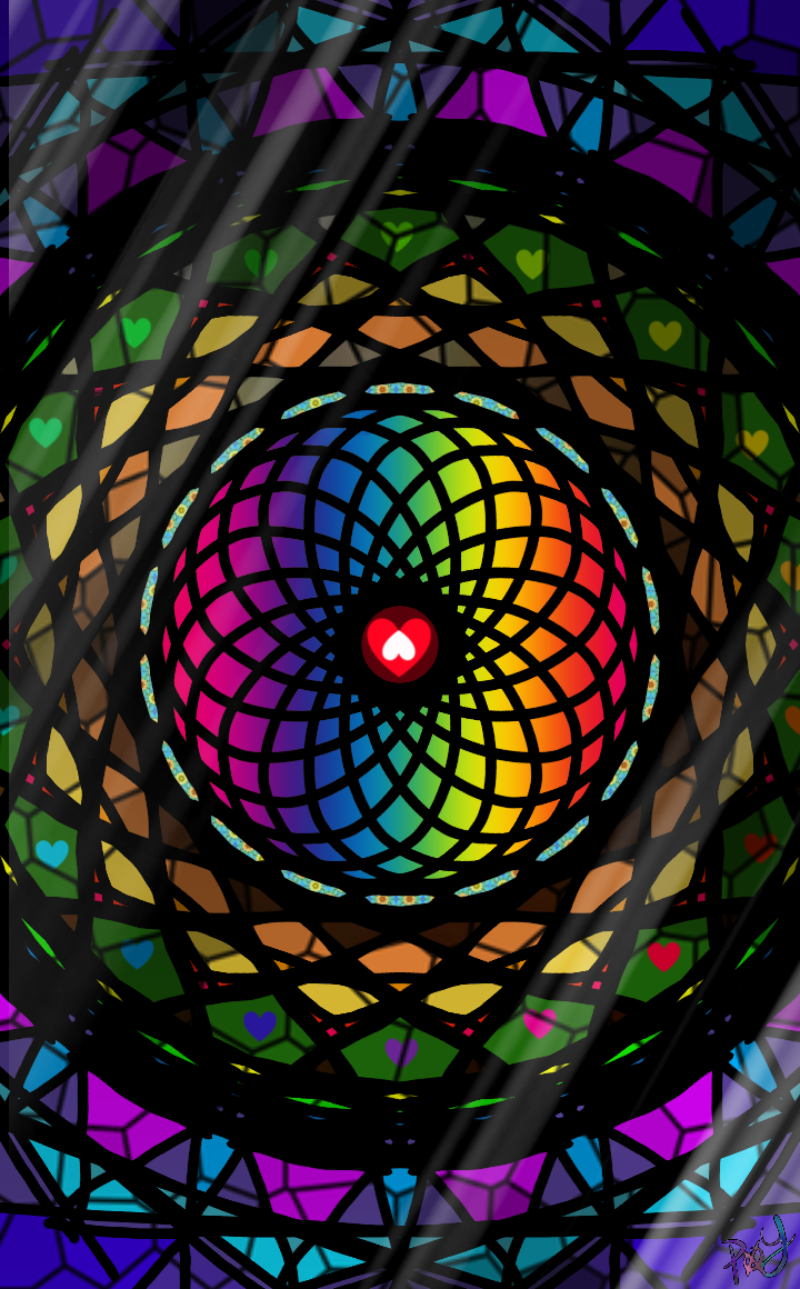 Stained glass - ibisPaint