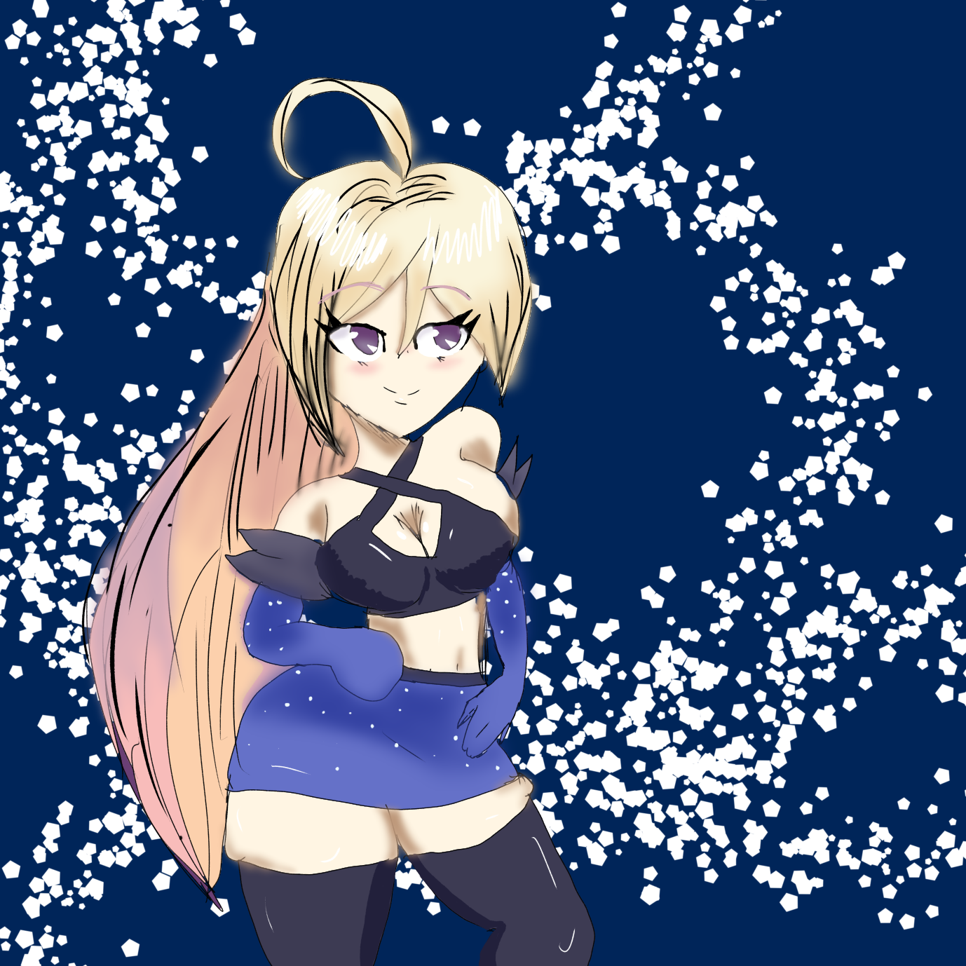 Ninica the alien - ibisPaint