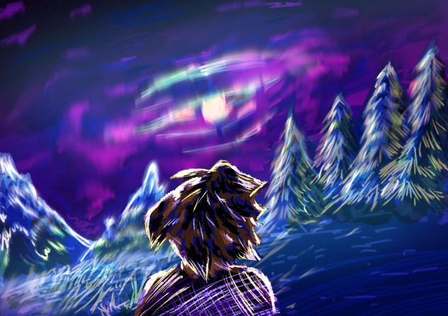 The abyss looks back - ibisPaint