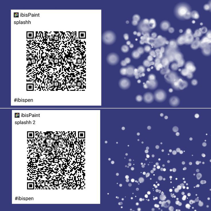 Splash brushes - ibisPaint