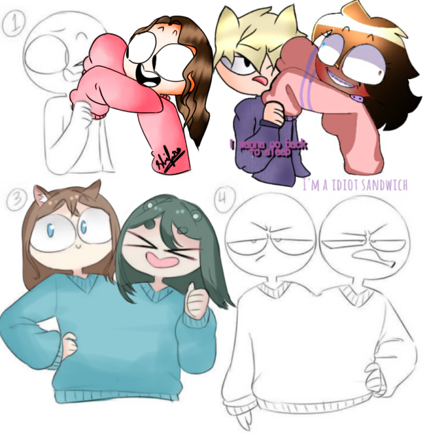 Sweater collab .,. - ibisPaint