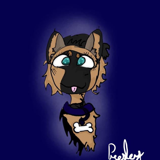 German shep - ibisPaint
